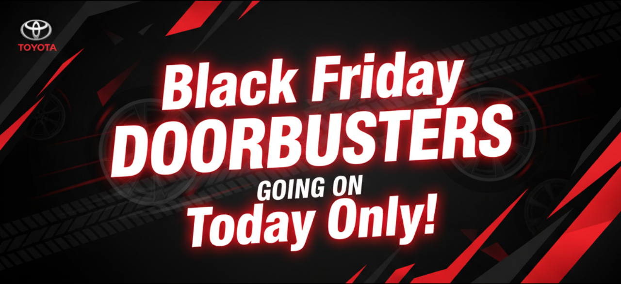 Massive Toyota Black Friday Deals – 2025 Doorbusters